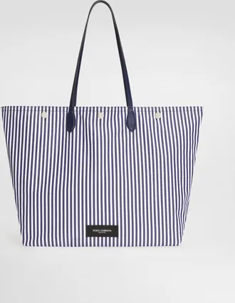 Dolce & Gabbana Shopping-tasche Essenza Aus Popeline - Mann Shopper Multicolor Onesize