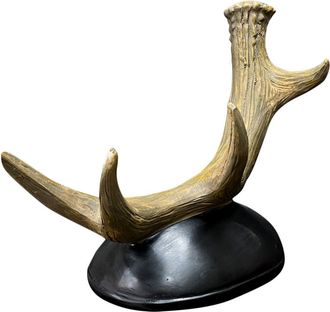 BESPORTBLE NIYANGLE Rustikaler Resin Weinflaschenhalter f&uuml;r Tisch mit Stabilem Design Minimalistischer Stil Langlebig und Praktisch als Weinregal und Dekorative 