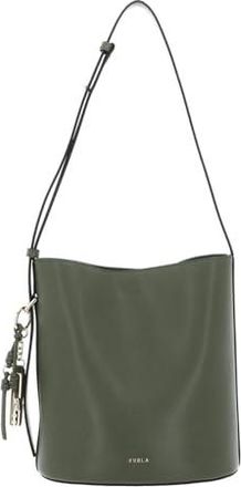 Furla Cuir sac &agrave; &eacute;paule bandouli&egrave;re Roxie Bucket Bag Avocado olive