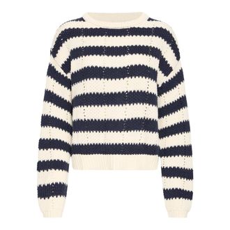 Ichi Strickware - - Knitwear - Damen - Mehrfarbig - L