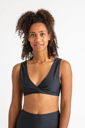 Matona Damen vegan Bikinioberteil Vintage Schwarz