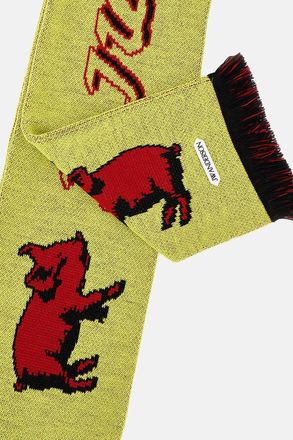 J.W.Anderson Fußballschal Piglet-motiv