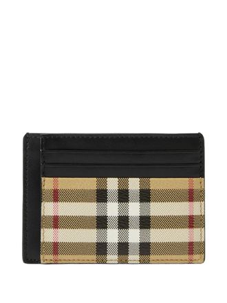Burberry Check Kartenetui - Nude