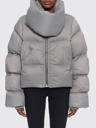 Rick Owens Doudoune courte en nylon matelass&eacute; d&eacute;perlant avec col montant