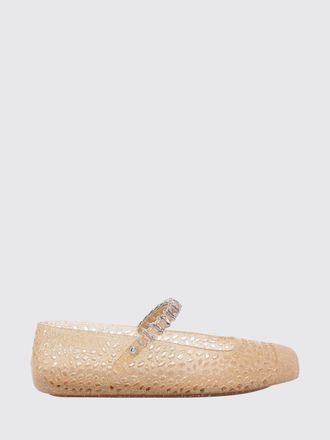 Jimmy Choo London Ballerines Mary Jane The Jelly en PVC perfor&eacute; avec cristaux