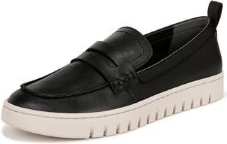 Vionic Womens Loafer Perfectly Packable Uptown Shoes with Arch Support Medium Fit, cuir noir, 36.5 EU