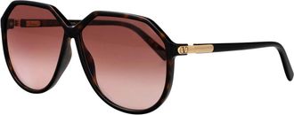 Valentino Garavani Femme, Accessoires, Brun, Taille: 61 MM Lunettes de soleil