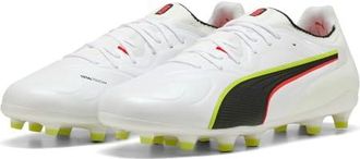 Puma King 20 Ultimate FG/AG Unleash Blanc Unisexe, Blanc., 46 EU