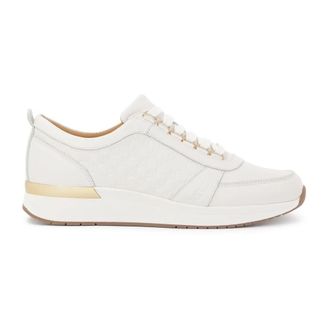 Kazar Wei&szlig;e Sneaker auf einer erh&ouml;hten Sohle - - Shoes - Damen - Wei&szlig; - 36 EU