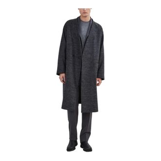 Hev&ograve; Stylischer Mantel Lamia - - Coats - Herren - Grau - XL
