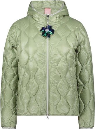 Cartoon Steppjacke Damen mit Eingrifftaschen