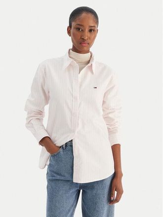 Tommy Jeans Hemd DW0DW19890 Rosa Regular Fit