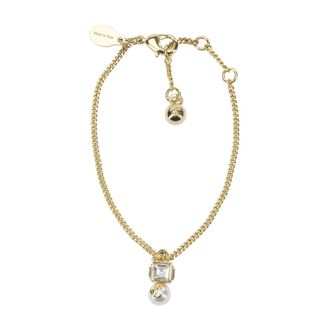 Jimmy Choo London Femme, Accessoires, Jaune, Taille: ONE Size JC Pearl Cube Bracelet