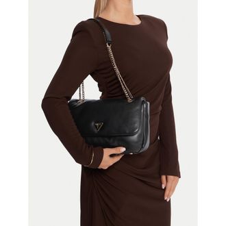 Guess Handtasche Guess Sunetra HWNG75 34210 Schwarz