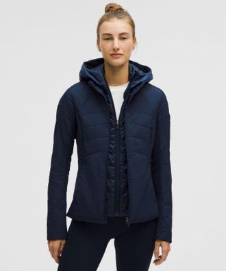 lululemon Another Mile Jacke f&uuml;r Frauen - Gr&ouml;&szlig;e 0 in Club Blue