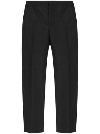 Ami pantalon de costume &agrave; coupe droite - Noir