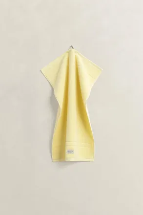 GANT Wohnaccessoires Premium Handtuch 50 x 70 (50x70) VANILLA Gelb