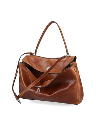 Balenciaga Womens Bags Brown Lamb Leather