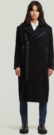 G-Star Wool Perfecto-Mantel - Schwarz - Damen