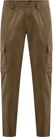 Bomboogie Homme, Pantalons, Brun, Taille: W32 Pantalon Cargo en Gabardine