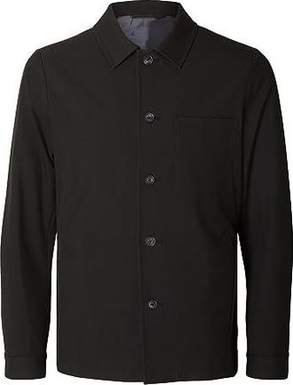 Selected Slh-Robert Hybrid BLZ Noos Veste Blazer, Noir