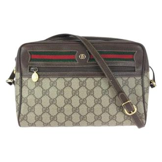 Gucci Sac bandouli&egrave;re Pre-owned en toile GG Supreme - Femme - Pre-owned - Beige - Taille: ONE Size