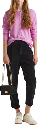 Benetton Damen 4ha2556k4 Hose, Schwarz 100, XS