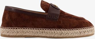 Valentino Garavani Suede espadrilles with VLogo Signature - VALENTINO GARAVANI - gender_Man