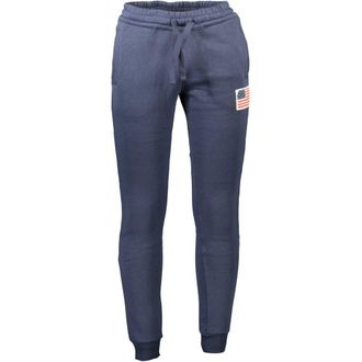 U.S.Polo Association Herren Sweatpants aus blauer Baumwolle