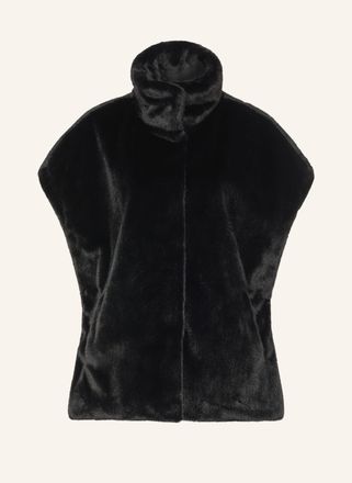 Joseph Ribkoff Kunstfell-Weste schwarz