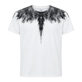 Marcelo Burlon F6Cmmath076 T-Shirt - Homme - Tops - Blanc - Taille: L