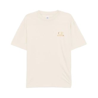 C.P. Company T-Shirt - - Tops - Herren - Beige - L
