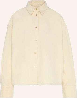 7 For All Mankind Shirt Nina Cropped weiss