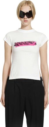 Balenciaga Spray Chopped Back T-Shirt