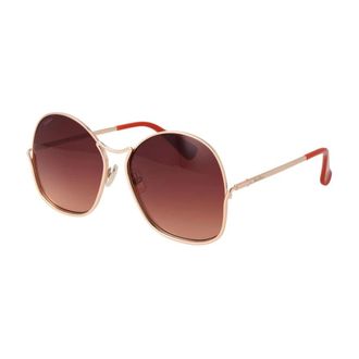 Max Mara Femme, Accessoires, Rose, Taille: ONE Size Aviator Metal Lunettes de soleil