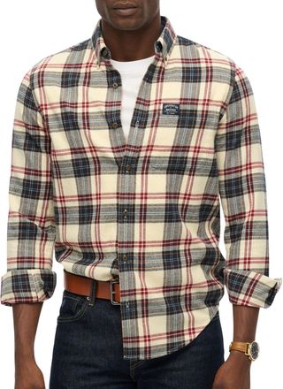 Superdry M4011047A Long Sleeve Shirt 2XL