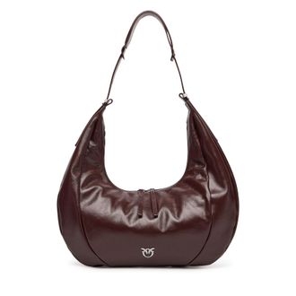 Pinko Handtasche PINKO Slouchy Hobo Big PE 25 PLTT 104295 A26J Dunkelrot