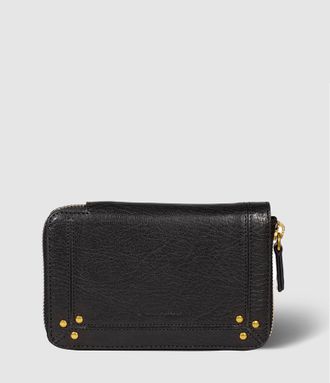 Jerome Dreyfuss Portefeuille Julien Cuir Noir
