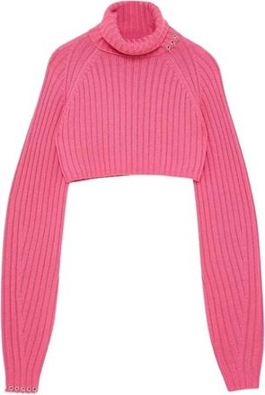 Patrizia Pepe Femme, Pulls, Rose, Taille: 36 FR Chic Jumper