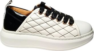 Alexander Smith Femme, Chaussures, Blanc, Taille: 38 EU Pelle Baskets