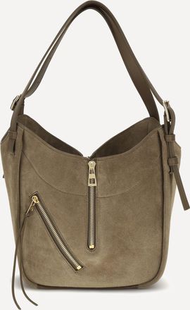 Loewe Hammock Flip Suede Handbag Female UNI