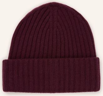 S.Marlon S.Marlon Cashmere-M&uuml;tze rot