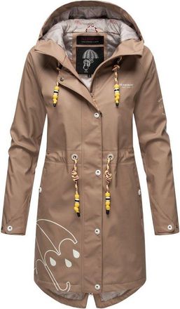 Marikoo Outdoorjacke Dancing Umbrella mit einer gro&szlig;en Kapuze