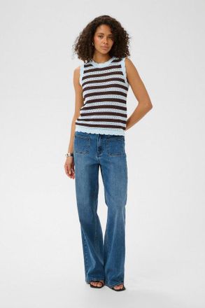 Kaffe T-Shirt Kurzarm-Bluse KAhillay