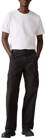 Levi's Herren XX Cargo Baggy Hose Meteorite Canvas Black 32 32