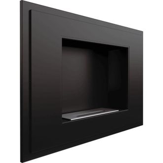 Kratki Wandkamin Bioethanol ALPHA T&Uuml;V schwarz