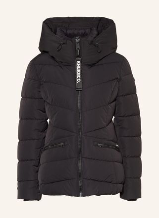 Khujo Khujo Steppjacke Hersch Mit Herausnehmbarer Blende Und Kapuze schwarz