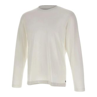 Eleventy Homme, Pulls, Blanc, Taille: XL Pull Col Rond