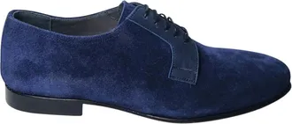 Pollini Homme, Chaussures, Bleu, Taille: 41 EU Mocassins en Daim
