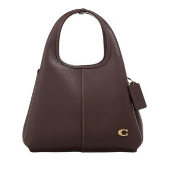 Coach Crossbody Bags - Polished Pebble Leather Lana Shoulder Bag 23 - Gr. unisize - in Braun - f&uuml;r Damen